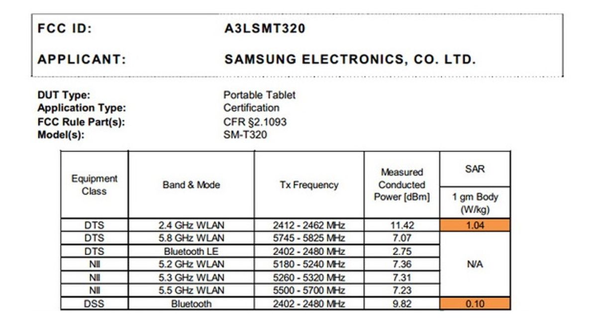 Samsung trabaja en una nueva tablet, la Galaxy Tab Pro 8.4
