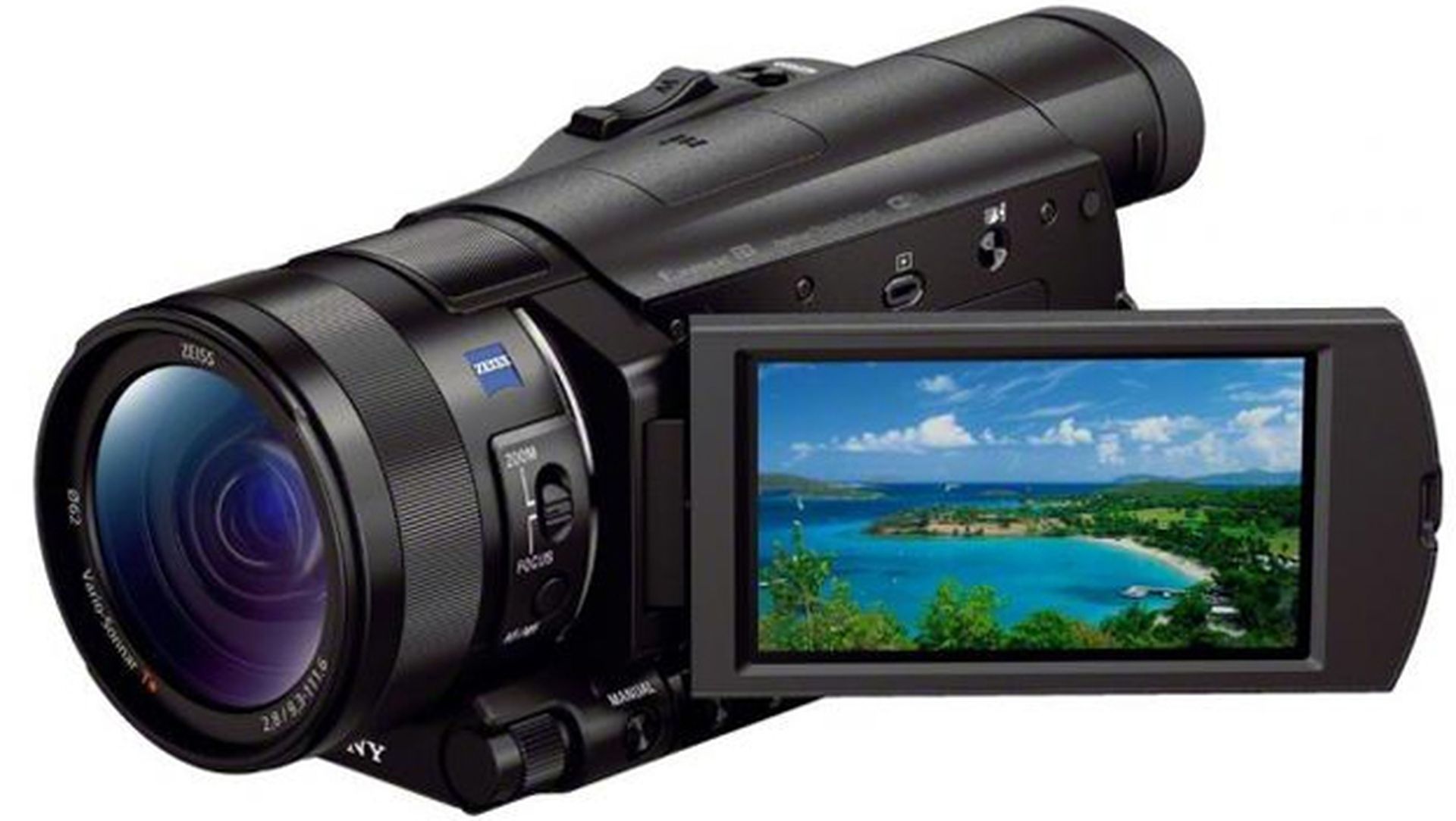 Sony lanza la videocámara Handycam AX100E 4K en CES 2014