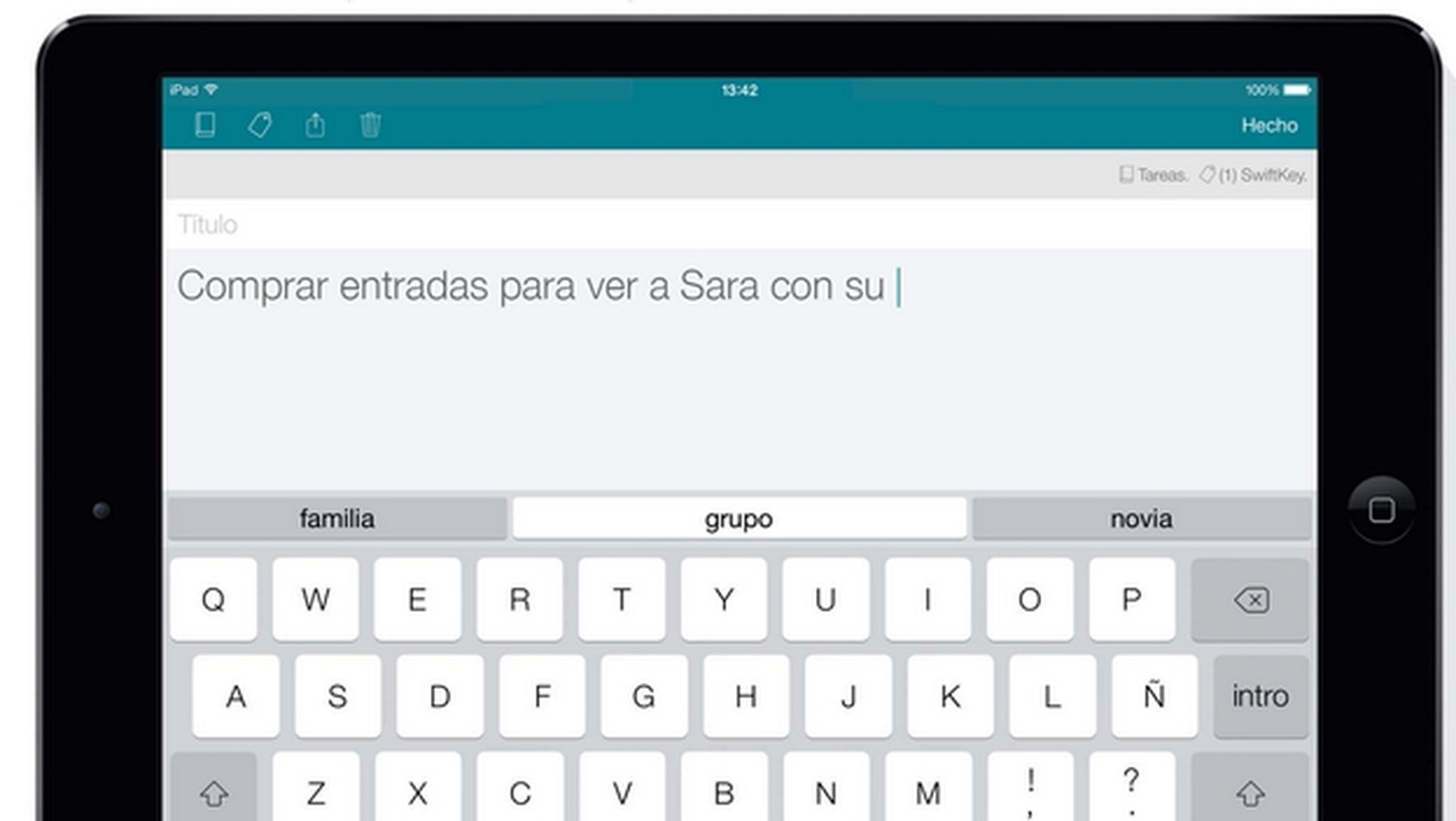 El famoso teclado virtual SwiftKey de Android llega a iOS