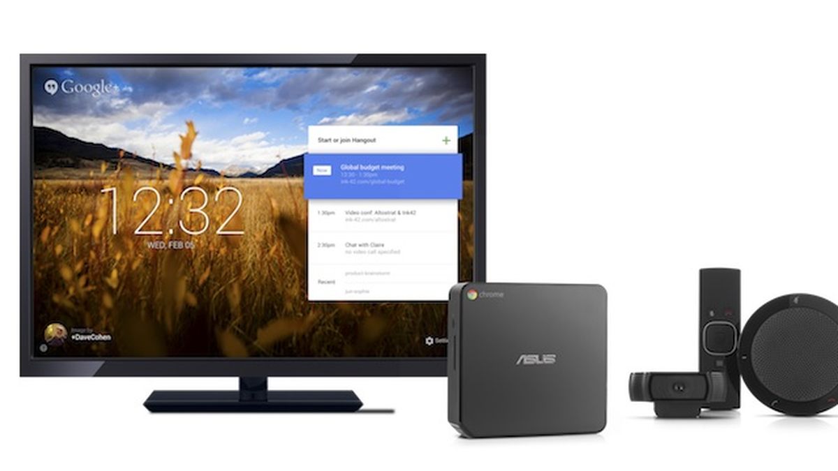 Google presenta Chromebox, su paquete para videoconferencias