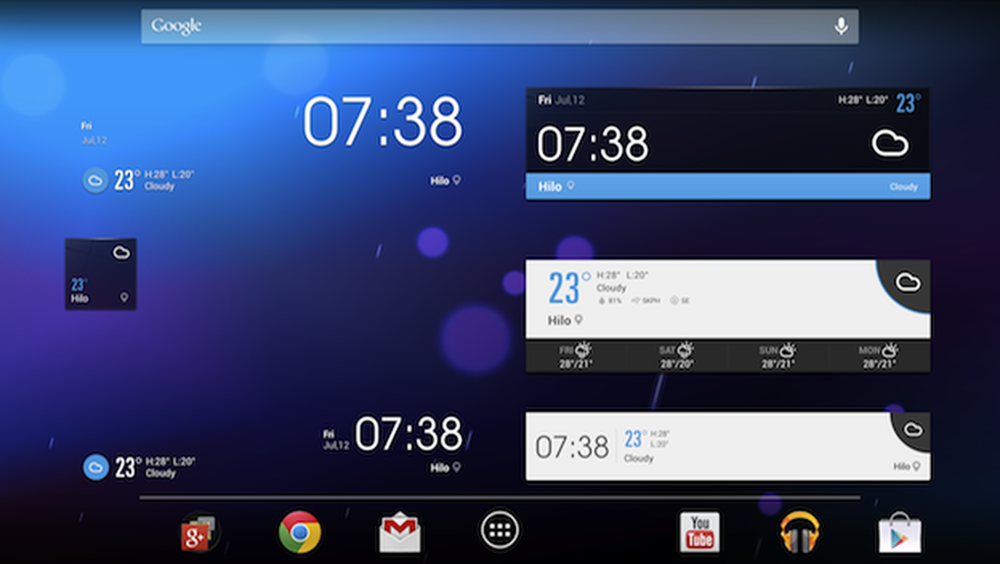 Los mejores widgets para Android