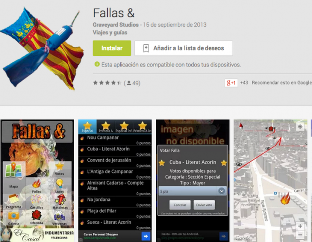 Las mejores apps para disfrutar de las Fallas 2014