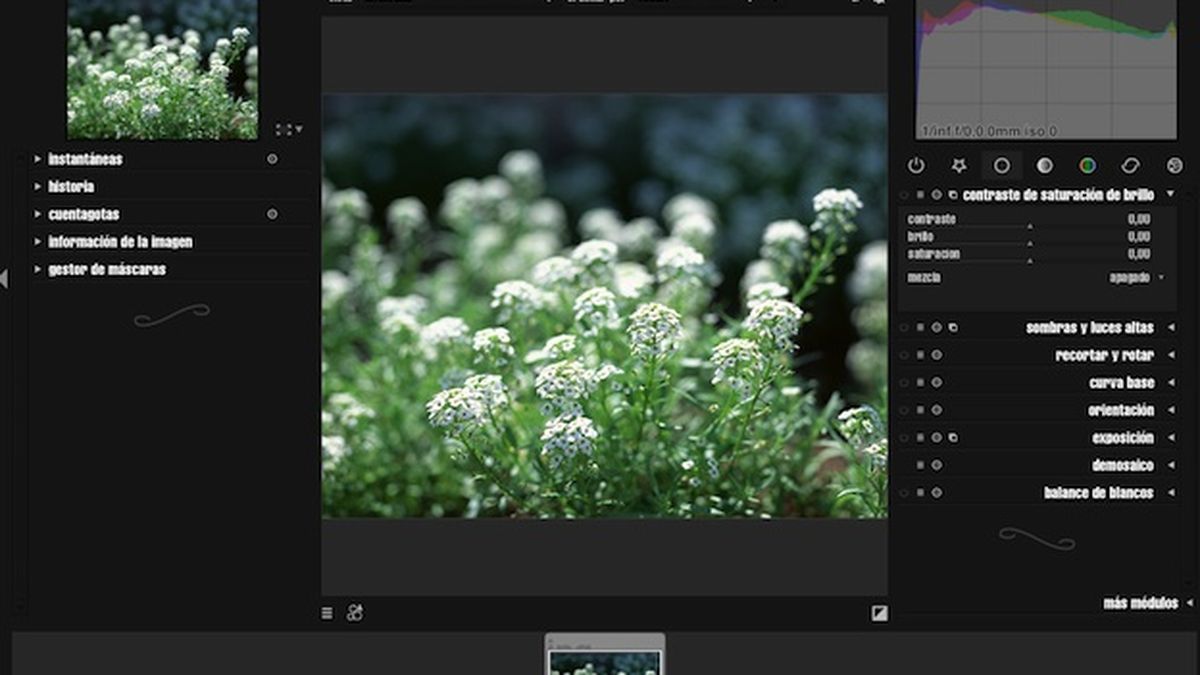 Darktable, alternativa gratuita a Lightroom en Linux y Mac