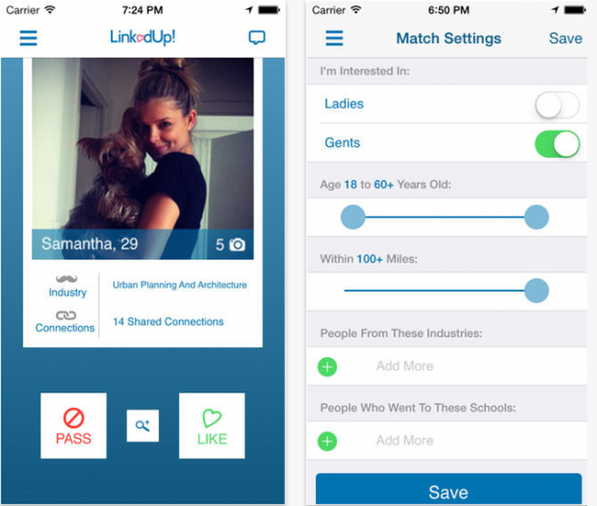 Ligar en LinkedIn ya es posible con una nueva aplicación