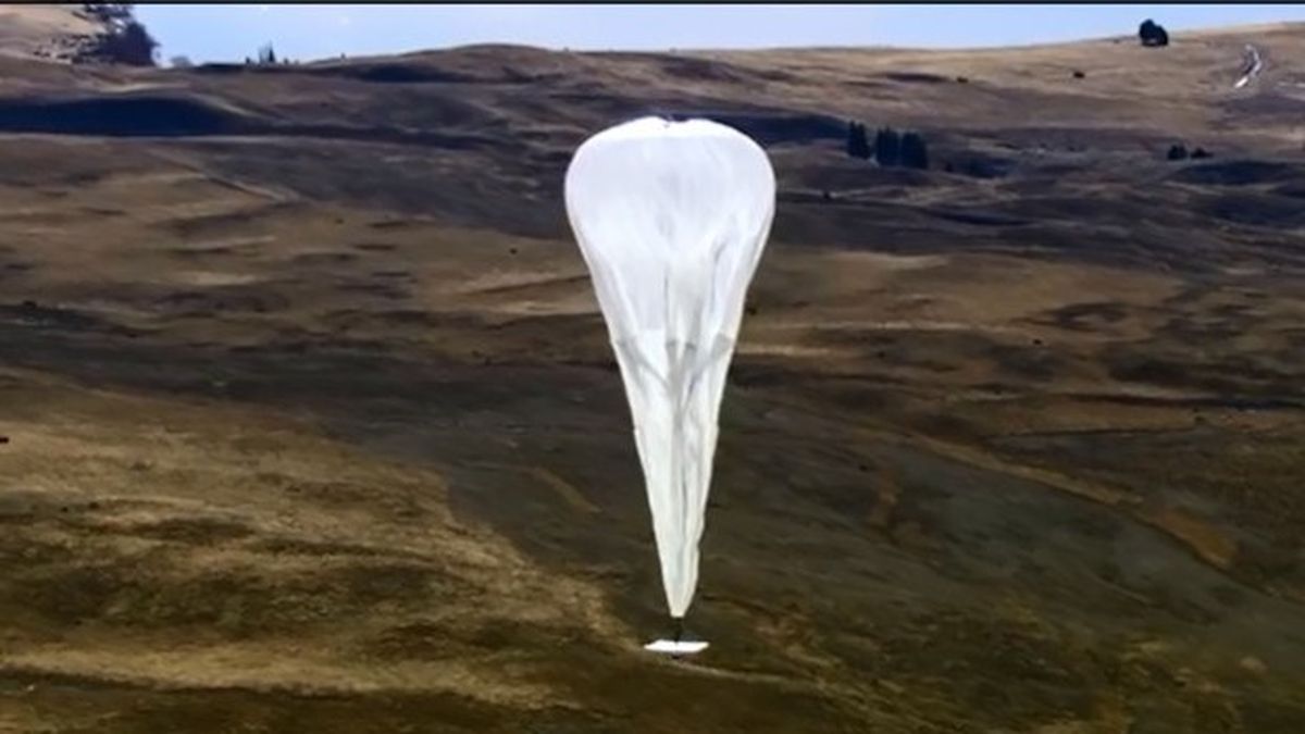 Globo de Project Loon de Google se estrella en EE.UU.