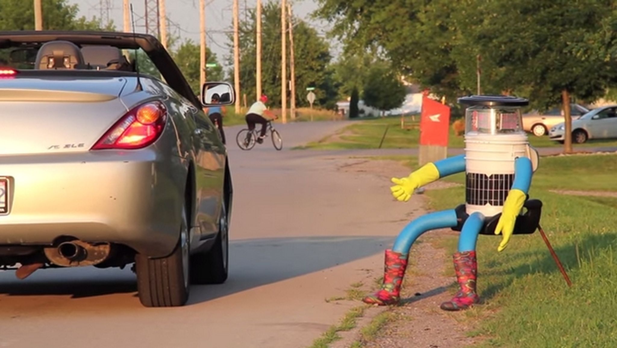 HitchBOT, el robot autoestopista que quiere recorrer 6000 Km