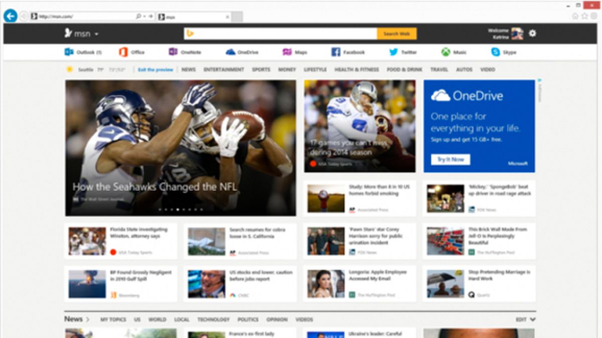 Microsoft lava la cara de MSN y lo rejuvenece 20 años