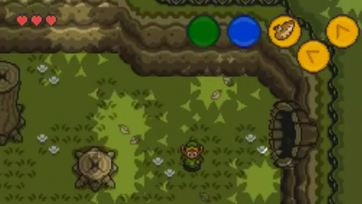 Fans rediseñan el "Ocarina of Time" como un juego 2D