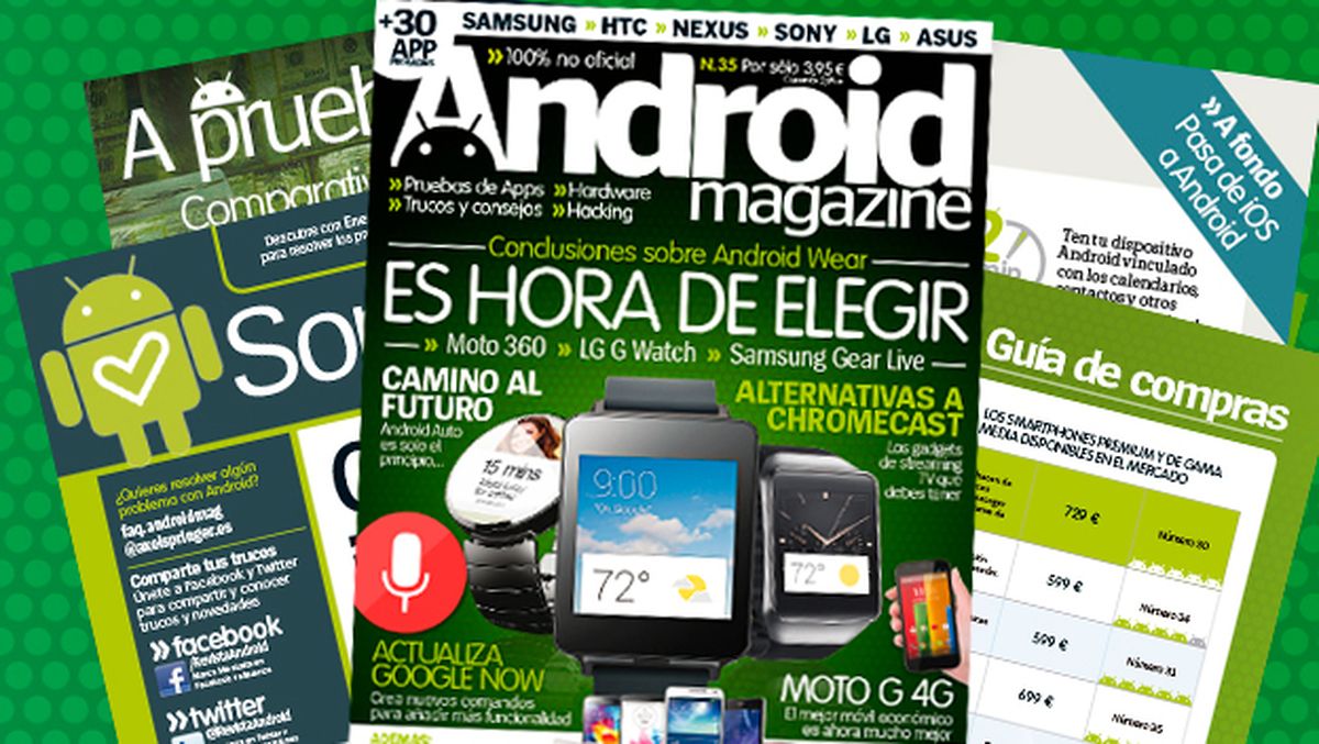 Android Magazine 35: a la venta en quiosco y edición digital