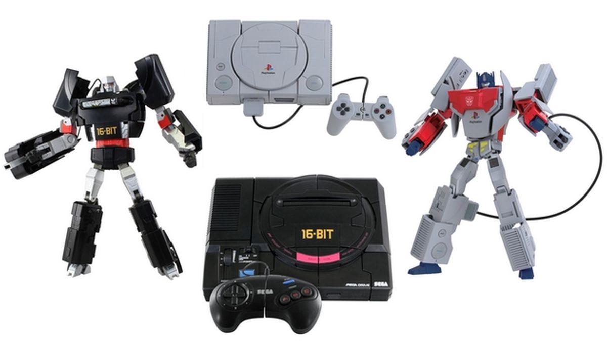 El robot Transformers que se convierte... ¡en consola!