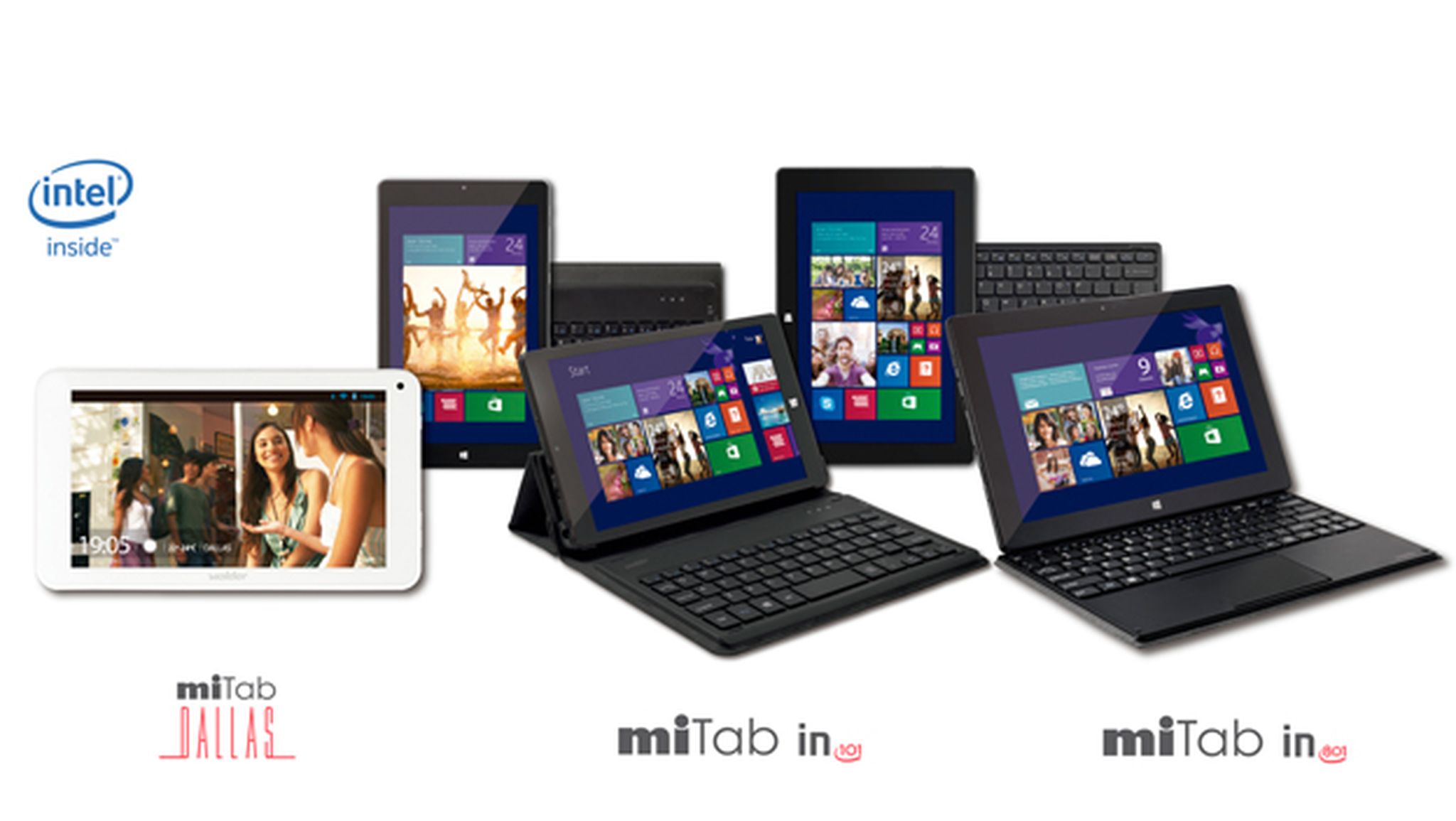 Wolder presenta tres nuevos tablets con procesador Intel