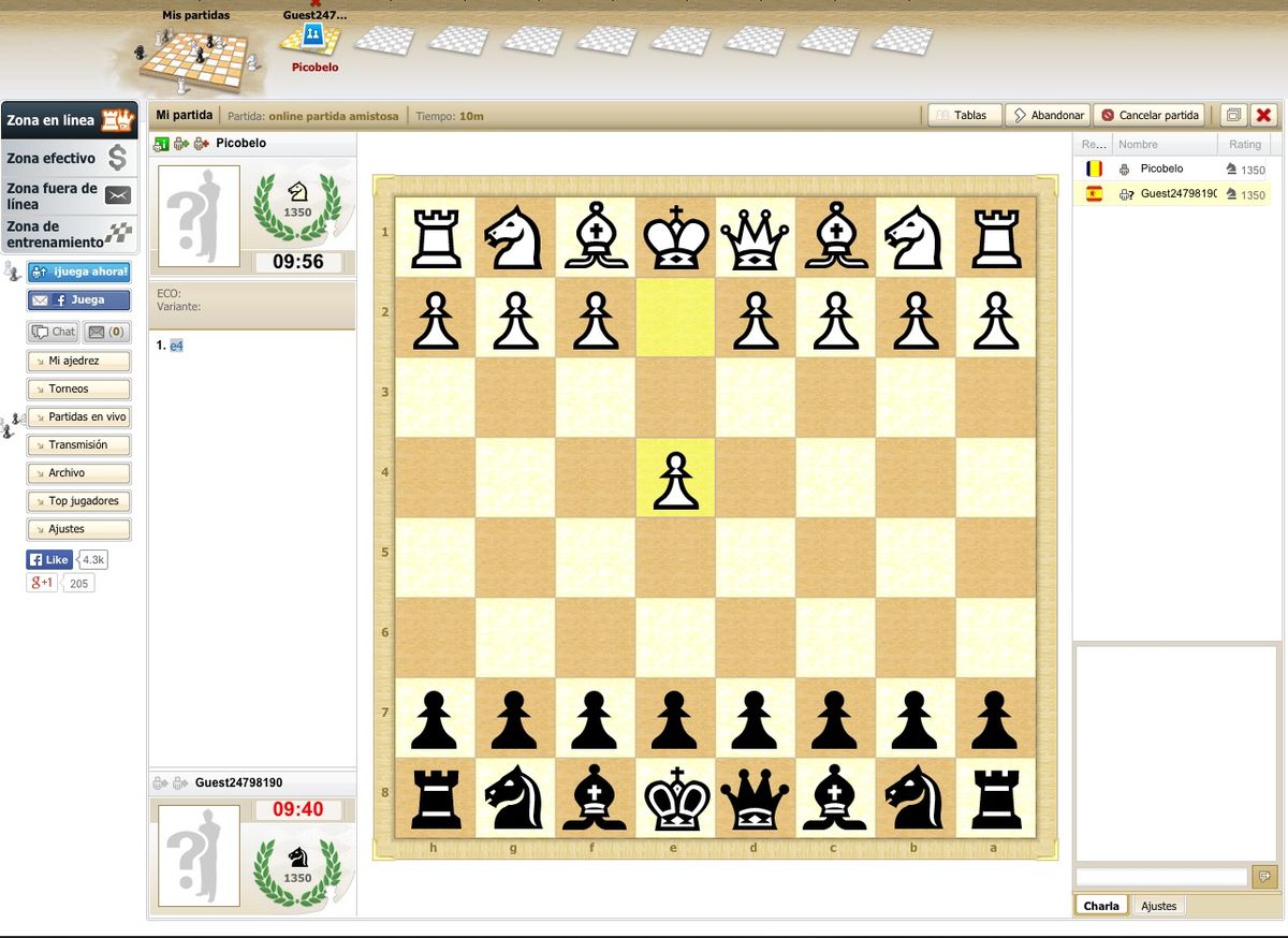 Las mejores webs para jugar al ajedrez online