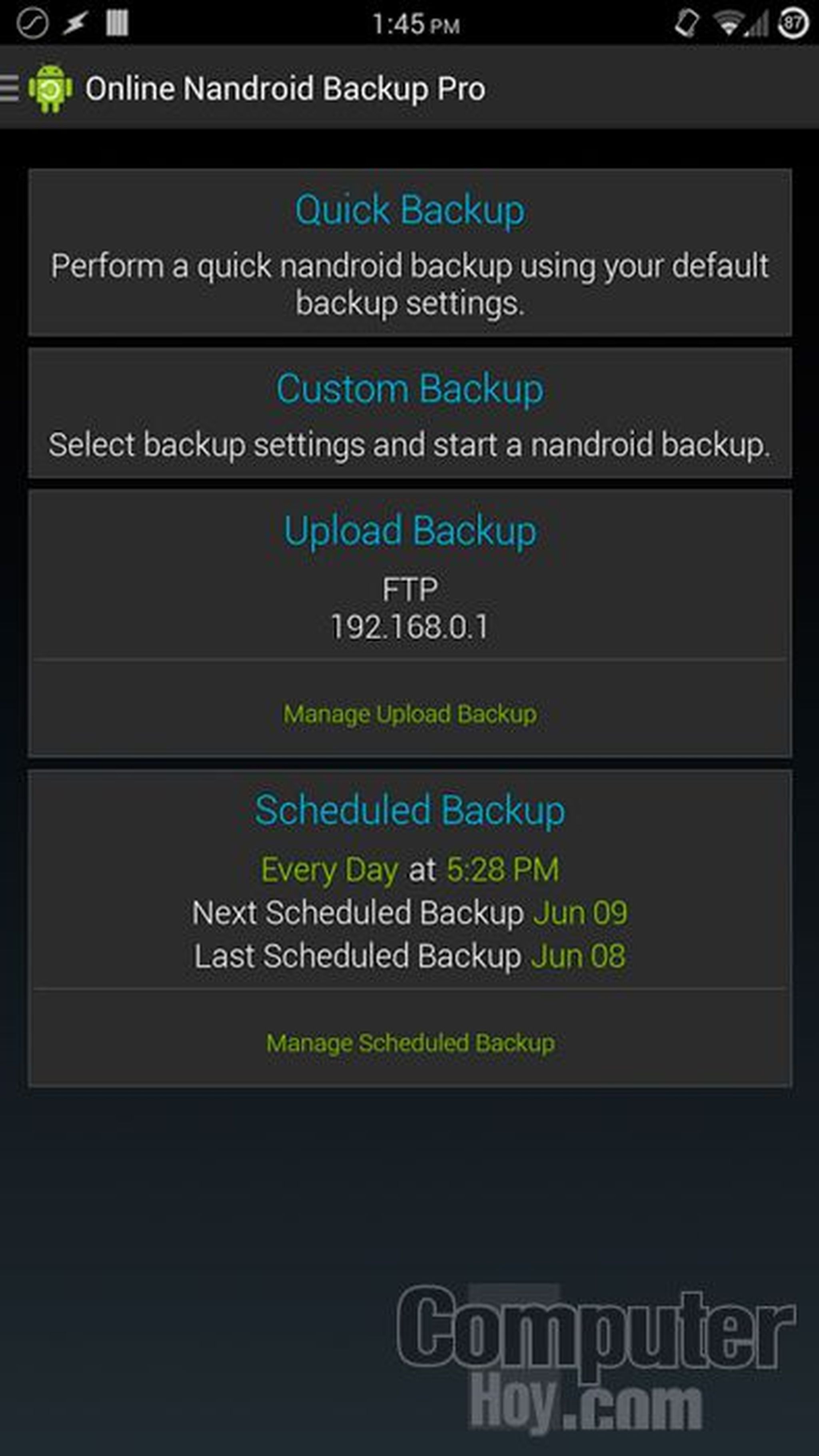 Cómo crear una copia de seguridad nandroid de tu Android