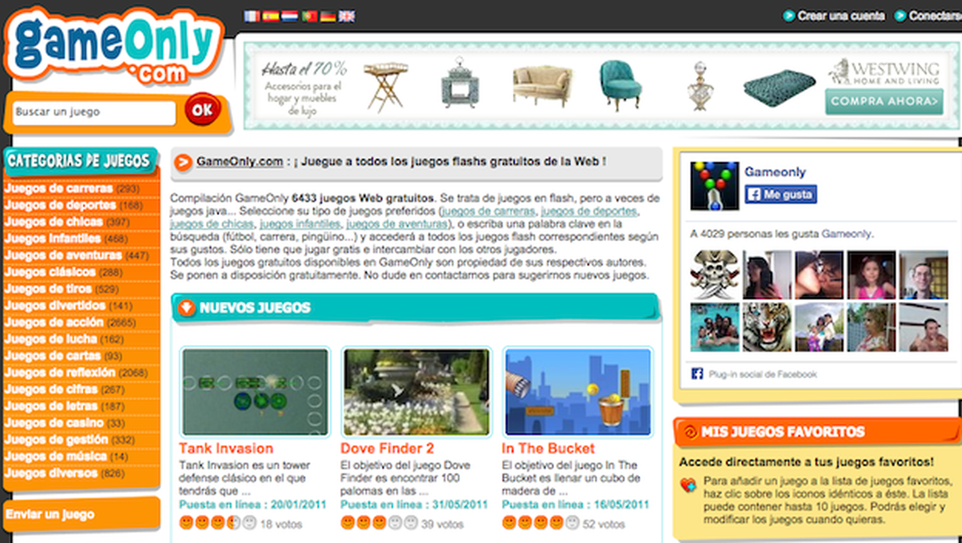 Las 5 mejores páginas web de juegos y minijuegos online