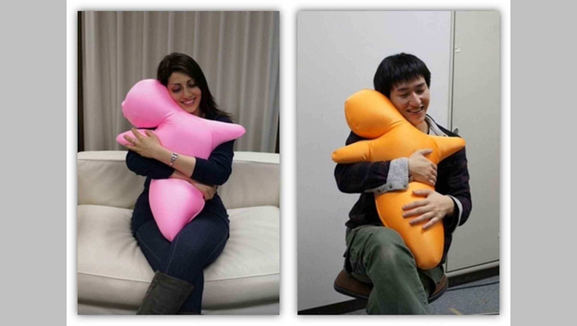 Hugvie, el muñeco abrazable para sentir a través del móvil