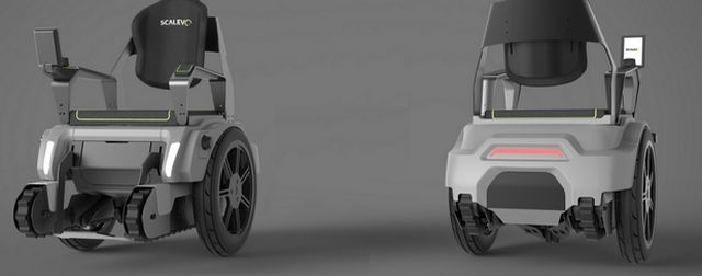 Scalevo, la silla de ruedas que sube escaleras (vídeo)