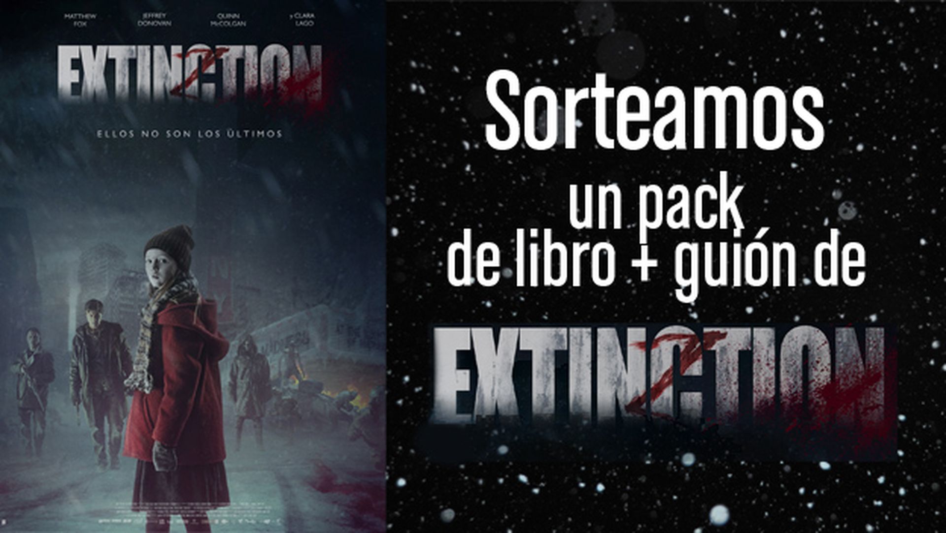 Sorteamos un pack exclusivo de EXTINCTION