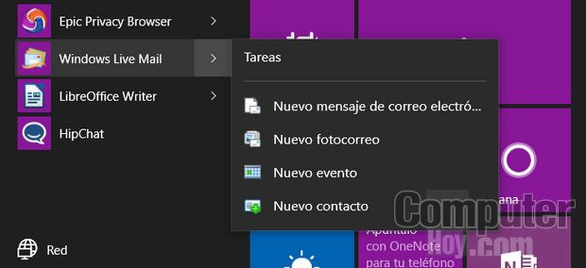 Cómo personalizar el Botón de Inicio en Windows 10