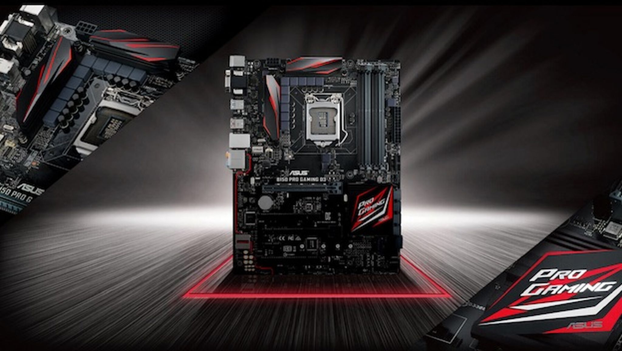 ASUS anuncia las B150 Pro Gaming/Aura y B150 Pro Gaming