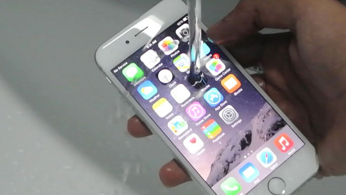 ¿El iPhone 7 totalmente resistente al agua?