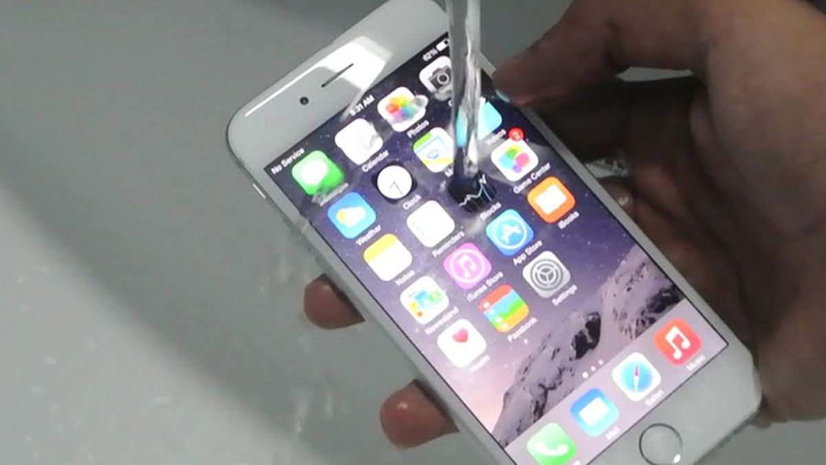 ¿El iPhone 7 totalmente resistente al agua?
