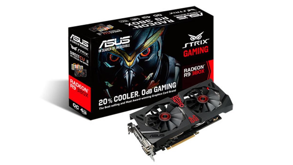 Asus Strix R9 380X, tarjeta gráfica silenciosa para gamers