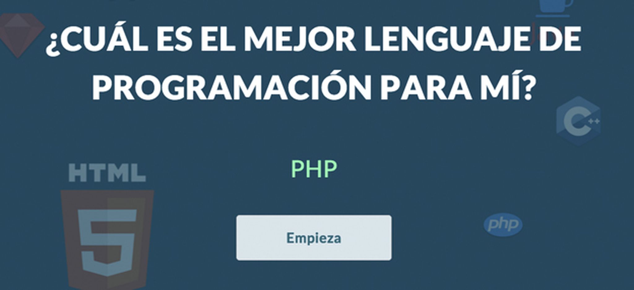 Este Test Te Dice Cuál Es El Mejor Lenguaje De Programación Para Ti