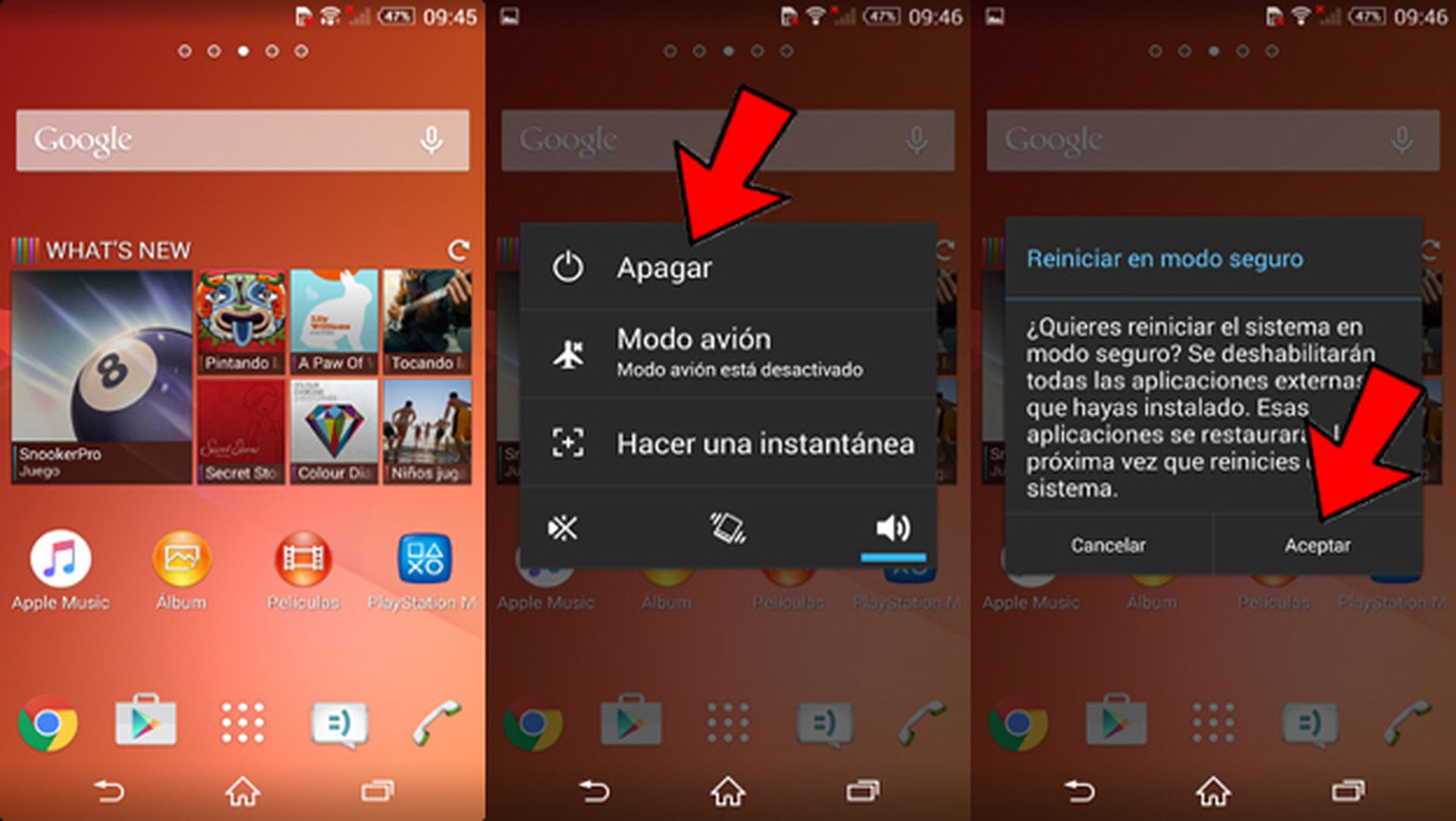 Qué es el Modo Seguro en Android