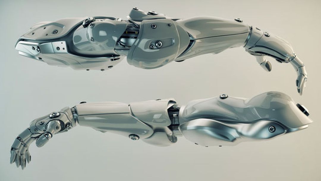 Los dedos de esta prótesis de brazo se mueven con la mente