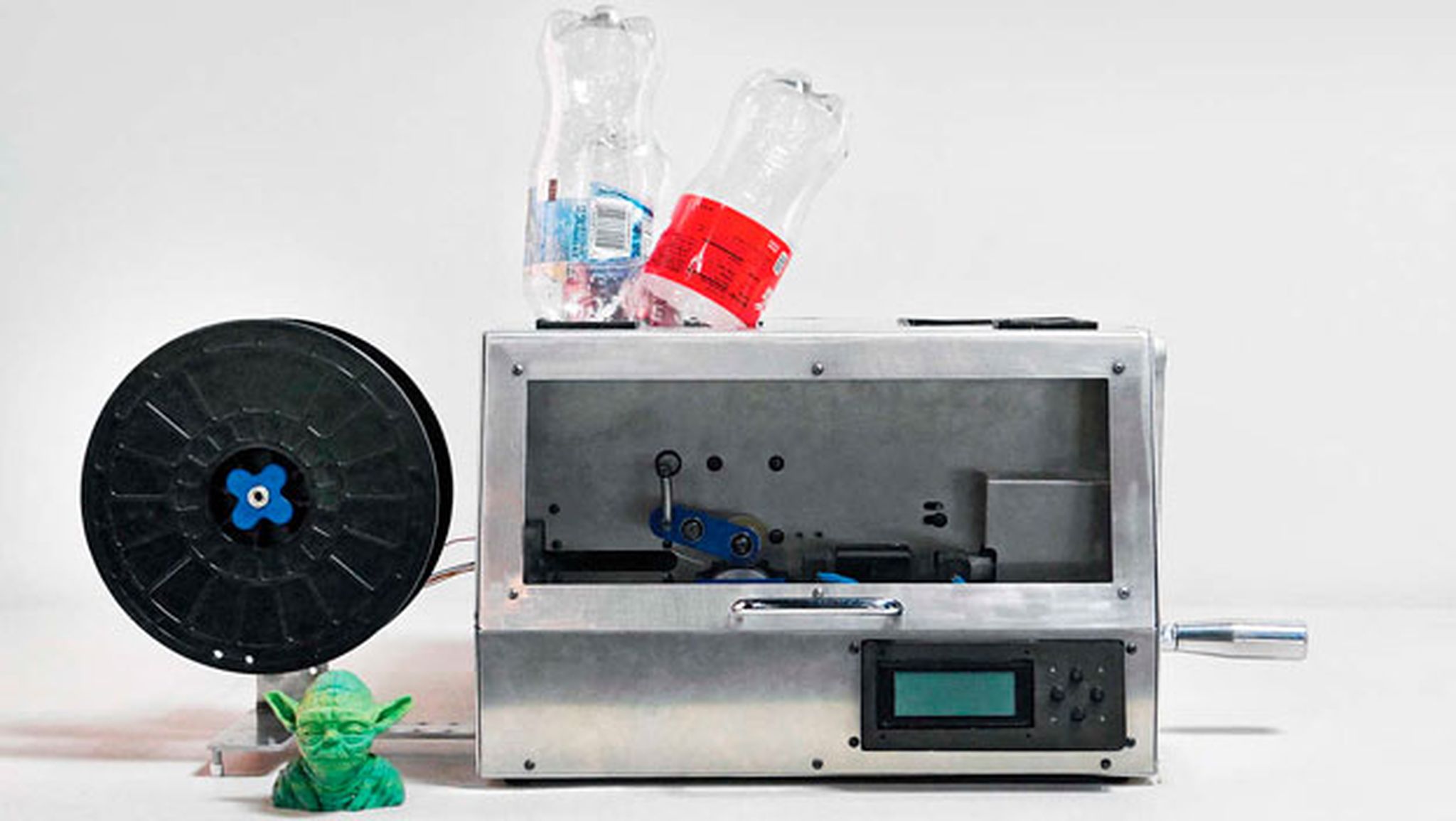 Filamento para las impresoras 3D de plástico reciclado