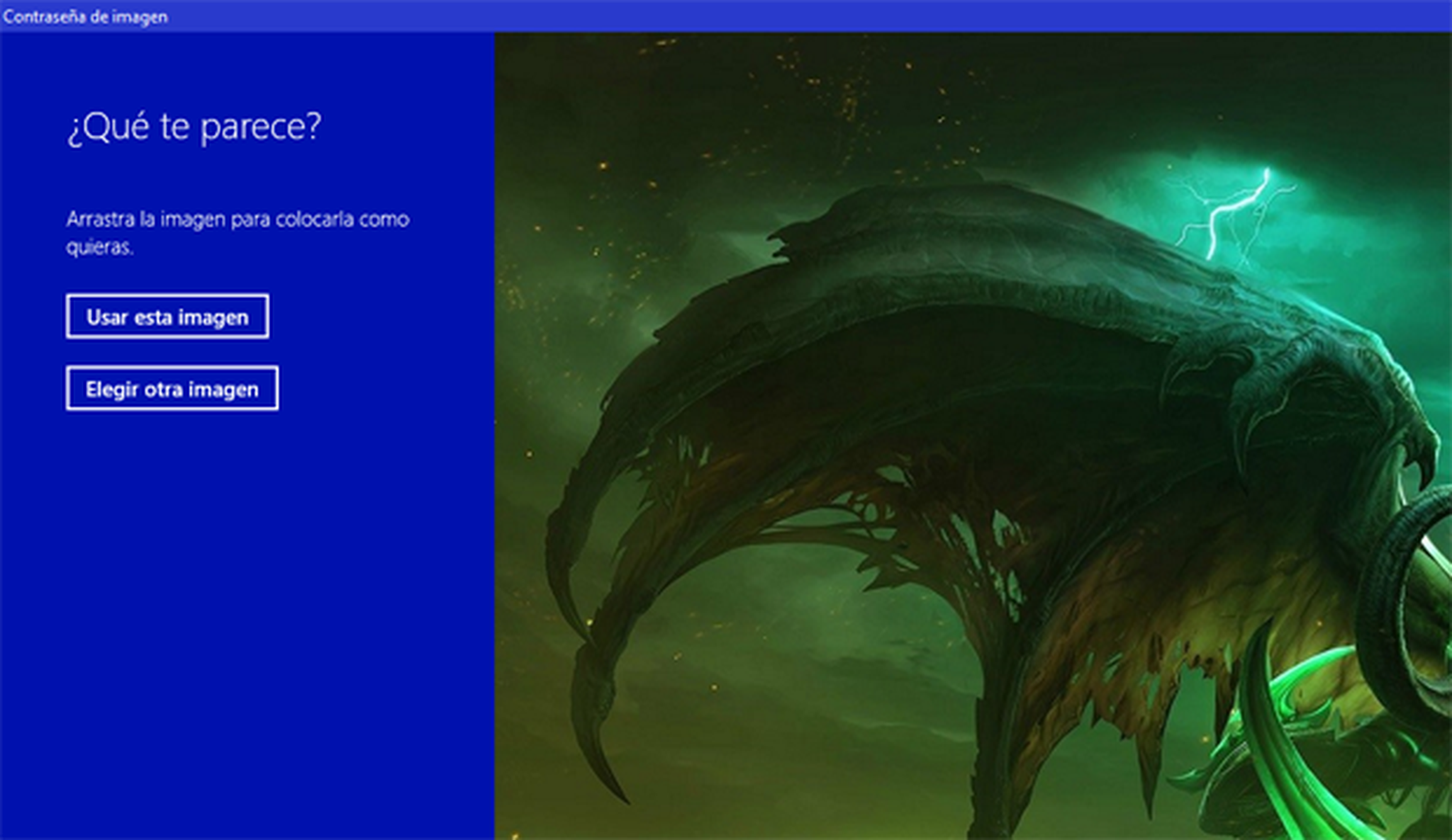 Cómo iniciar sesión con una imagen en Windows 10