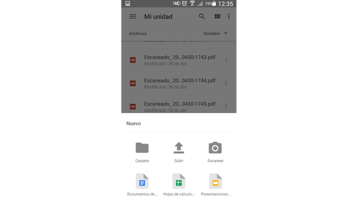 Cómo escanear documentos desde tu móvil con Google Drive