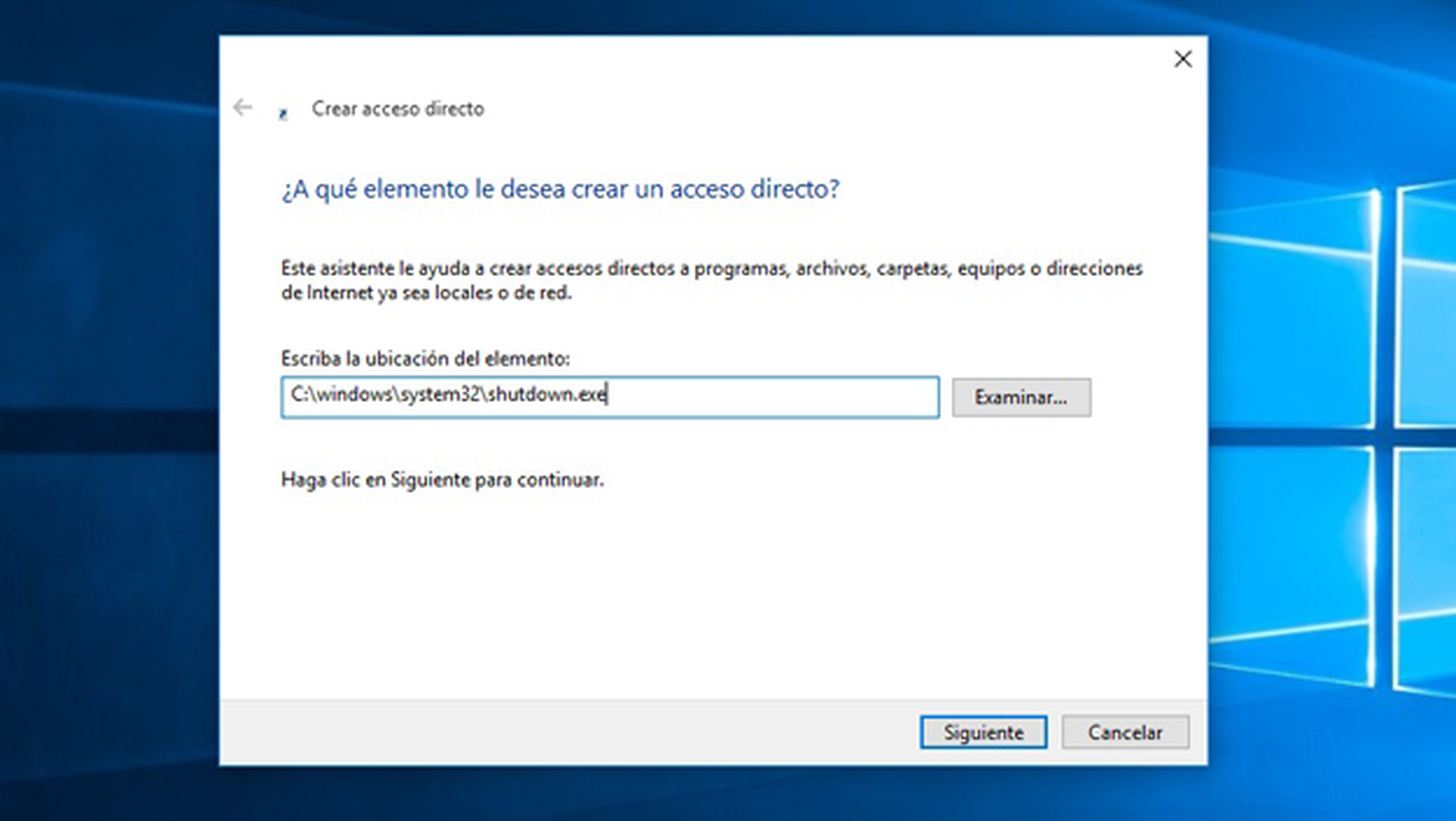 Cómo crear atajos para apagar tu PC con Windows