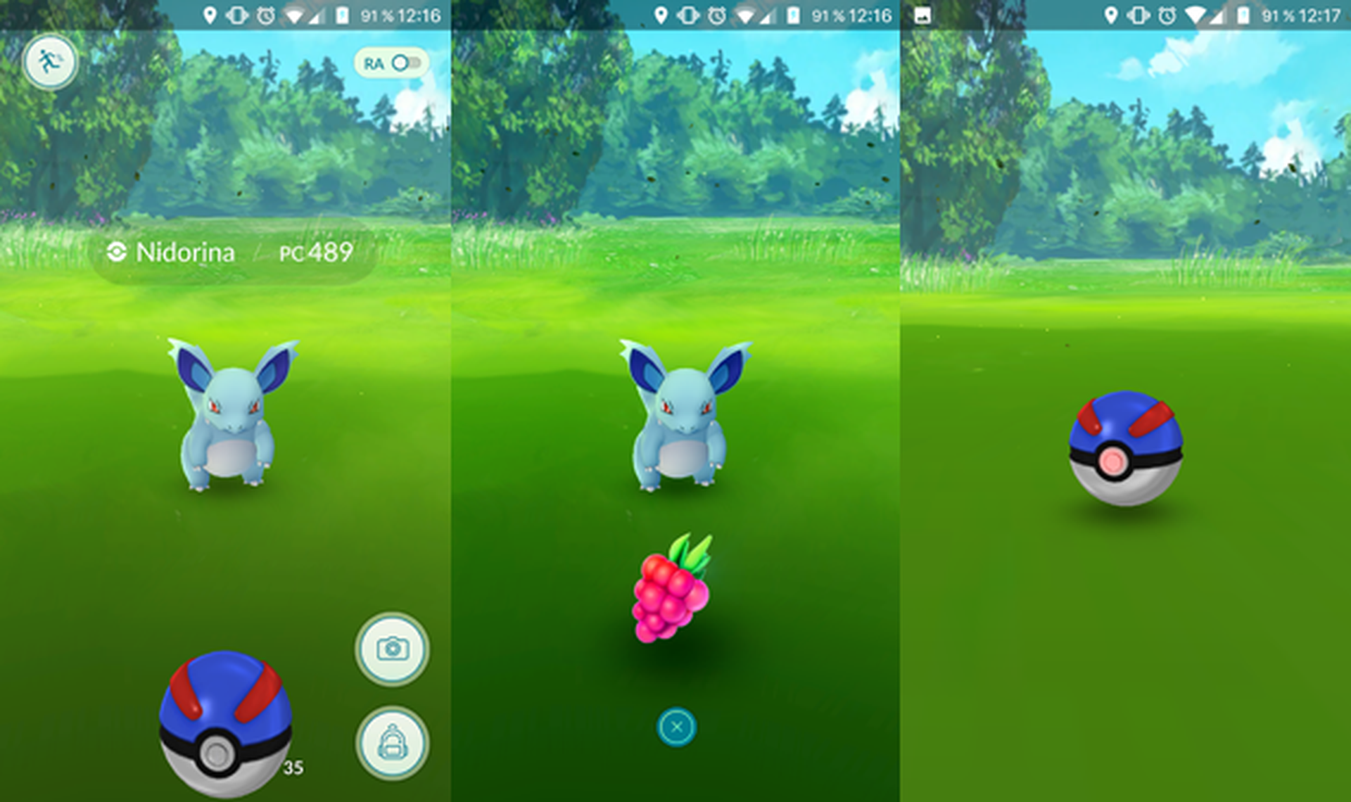 Cómo capturar un Pokémon al primer intento