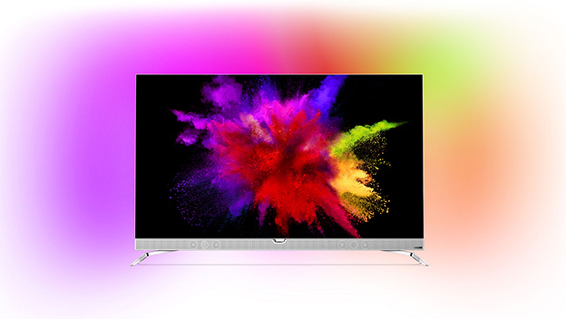 Philips presenta el primer televisor OLED 4K con Ambilight