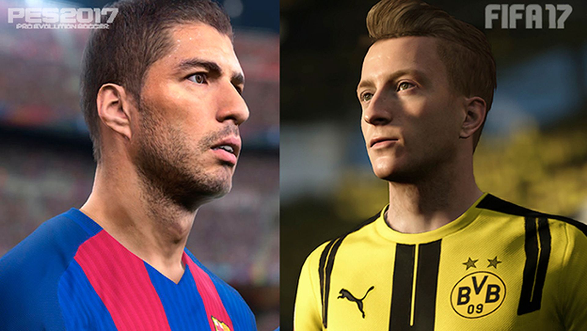 Comparativa FIFA 17 vs PES 17, ¿qué juego es mejor?