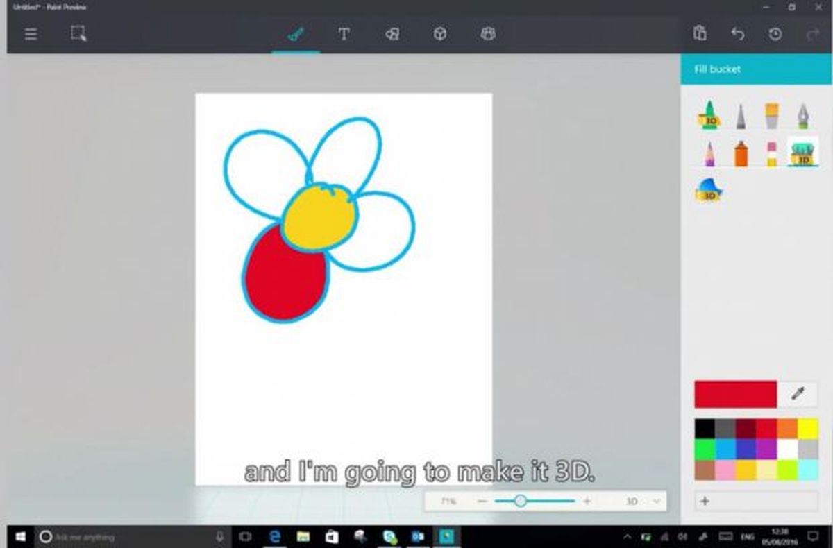 Paint se renueva en Windows 10, y estas son sus novedades