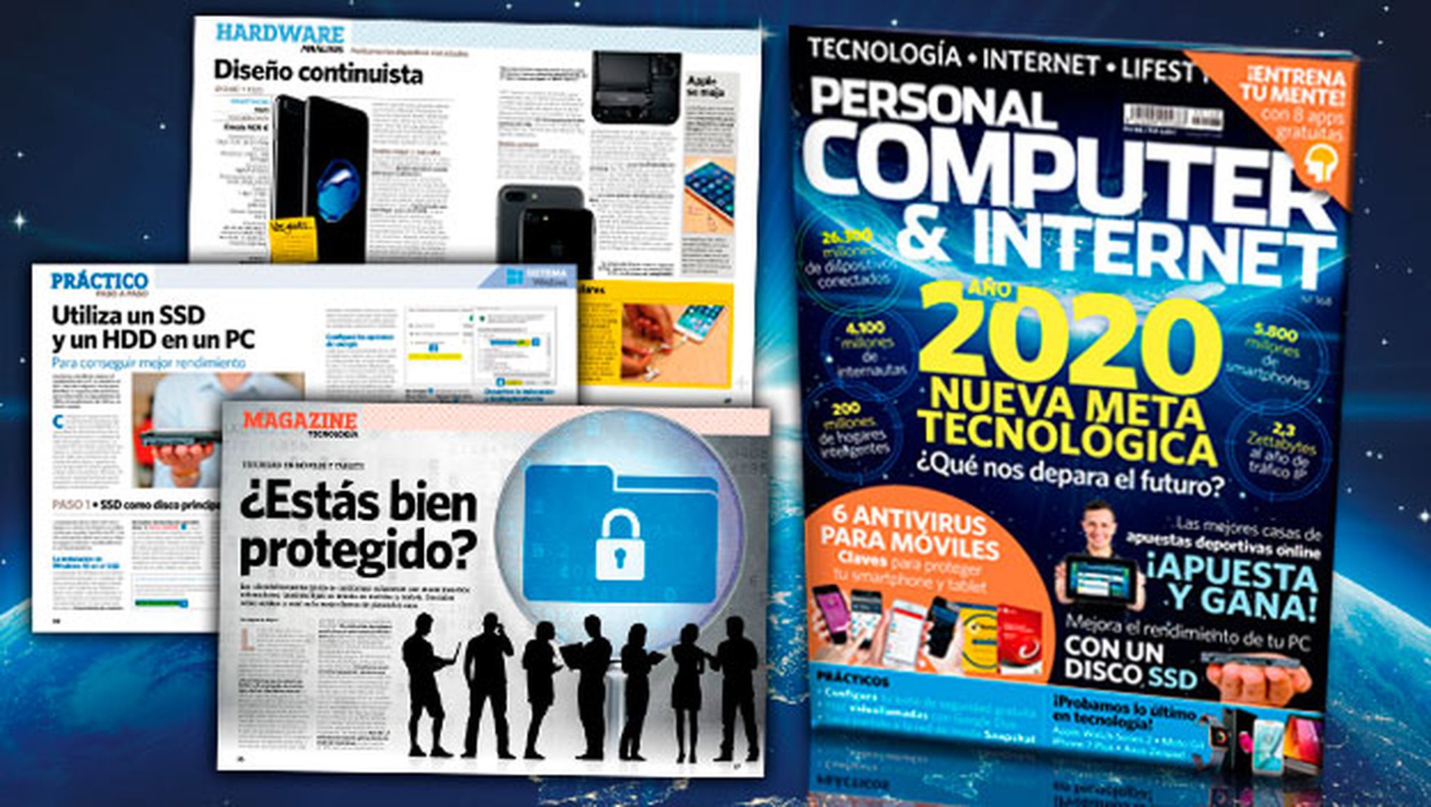 Personal Computer & Internet 168 ¡Ya en tu quiosco!