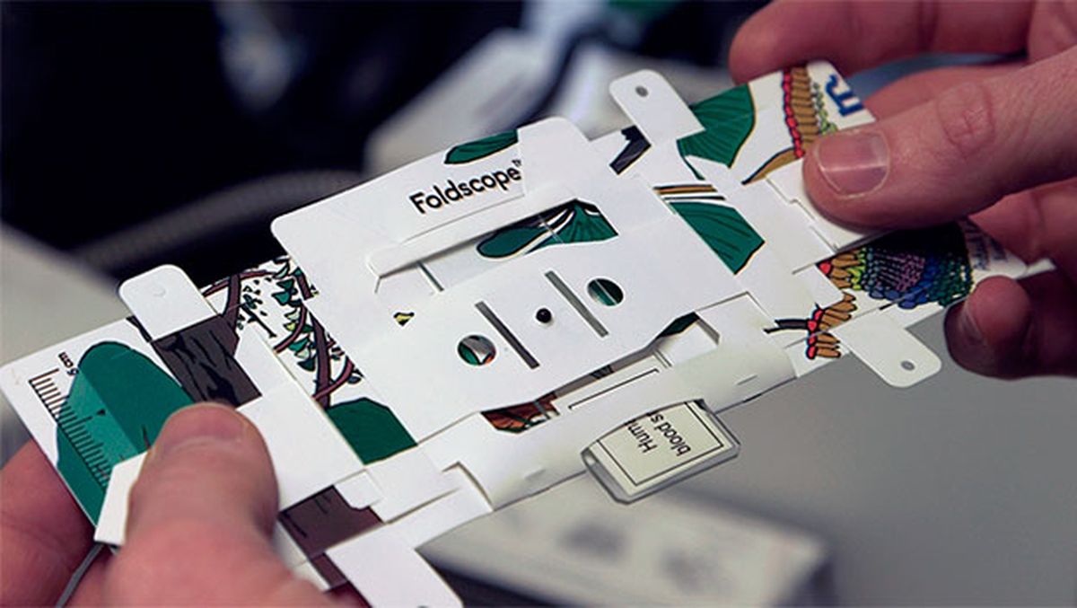 Foldscope, un microscopio de bolsillo por 17 euros