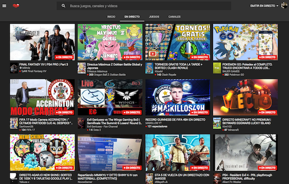 YouTube Gaming, el Twitch de Google, ya disponible en España