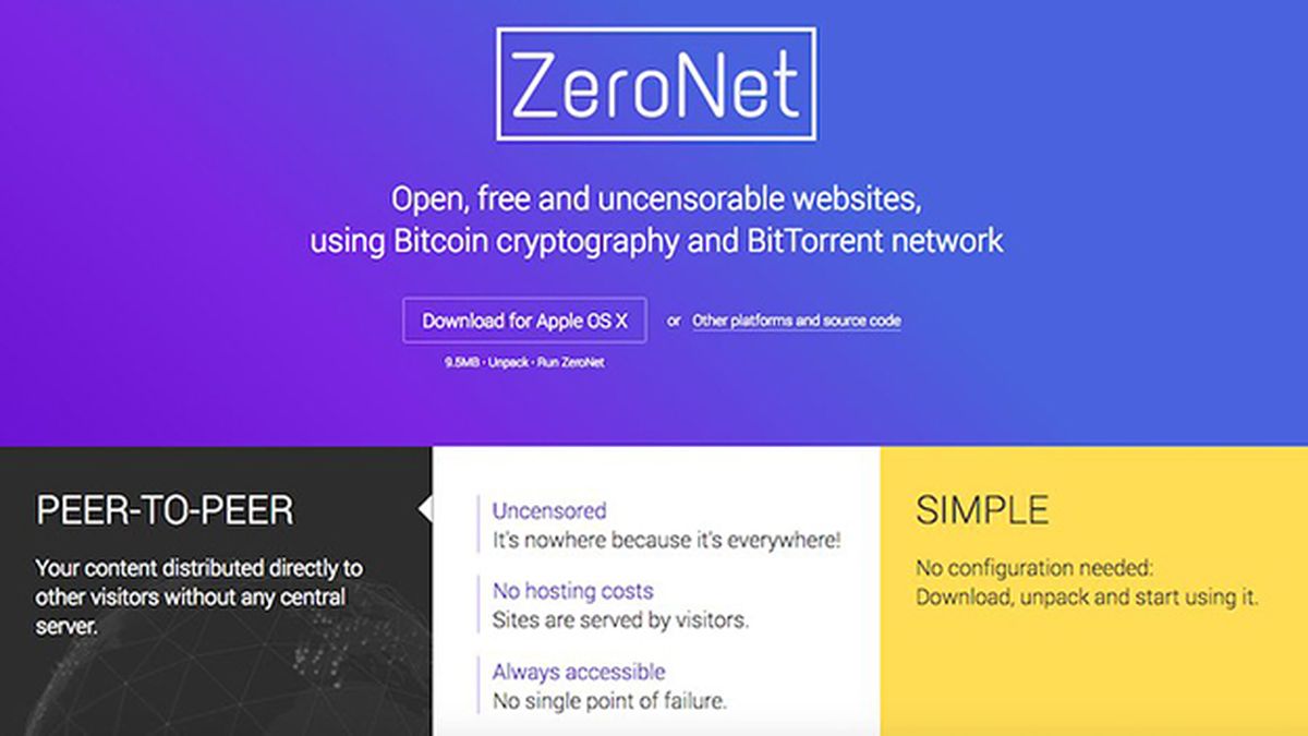 ZeroNet, el otro Internet seguro y cifrado que no conocías