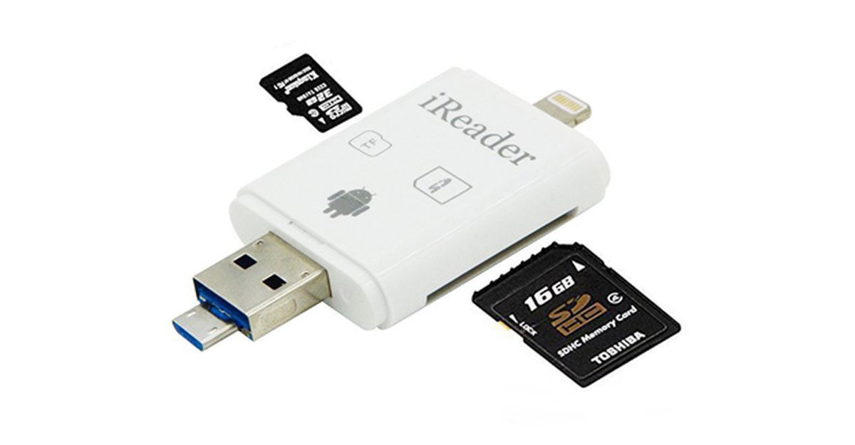 Cómo conectar una tarjeta microSD al iPhone