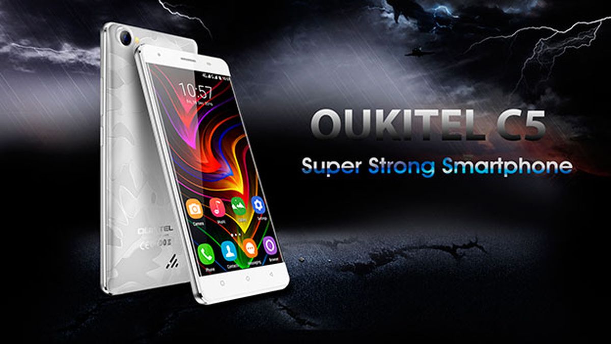 Oukitel C5, uno de los móviles más económicos con Android 7