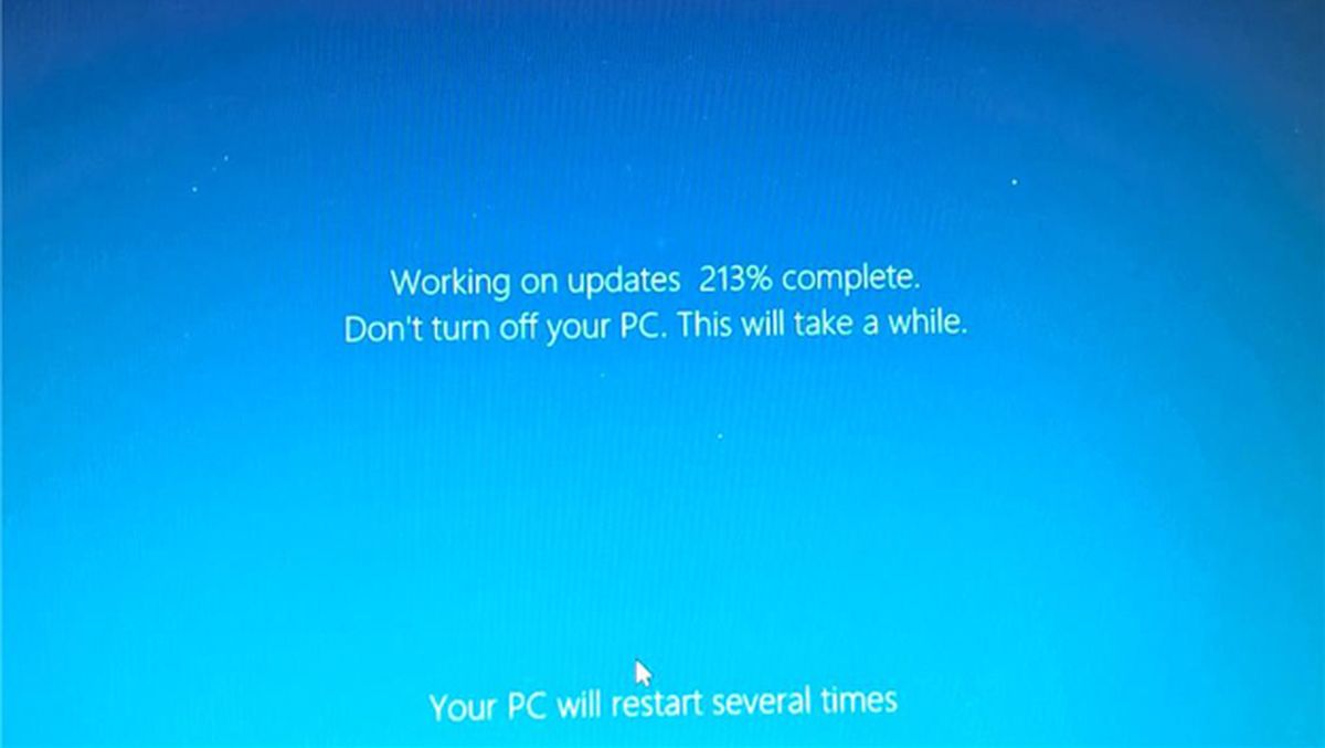 Microsoft lanza por error una actualización de Windows con problemas