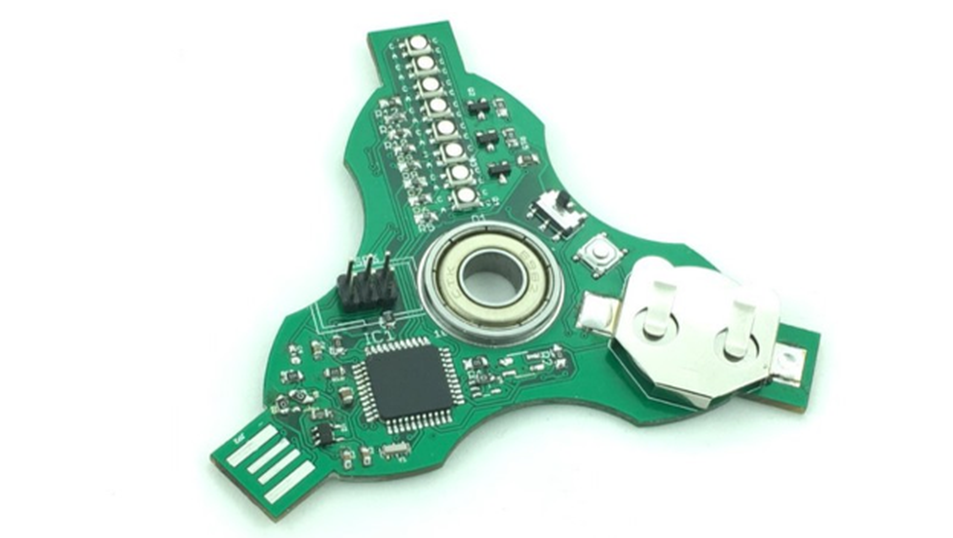 Un Fidget Spinner con Arduino para aprender a programar