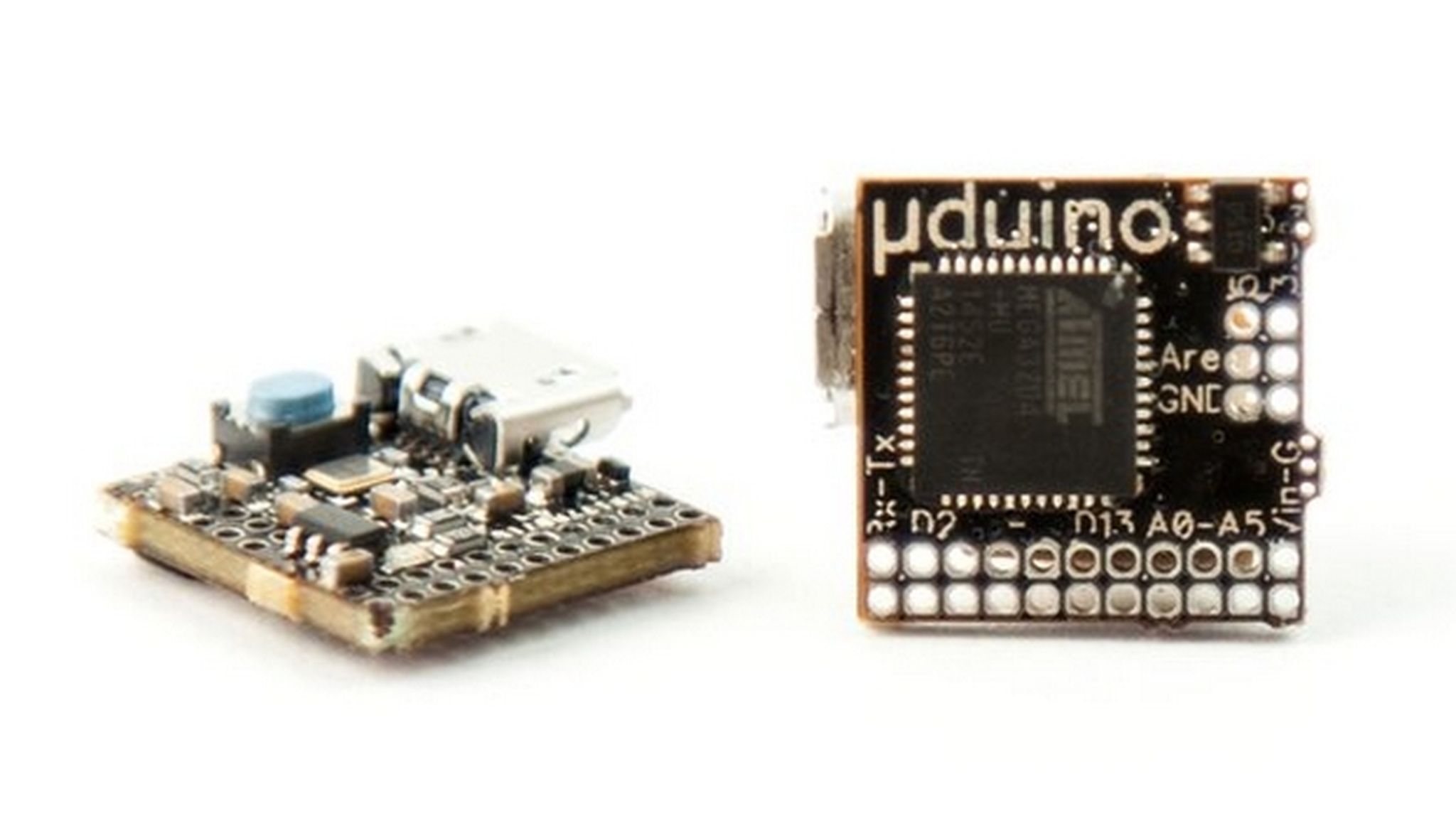 µduino, la placa Arduino del tamaño de una uña