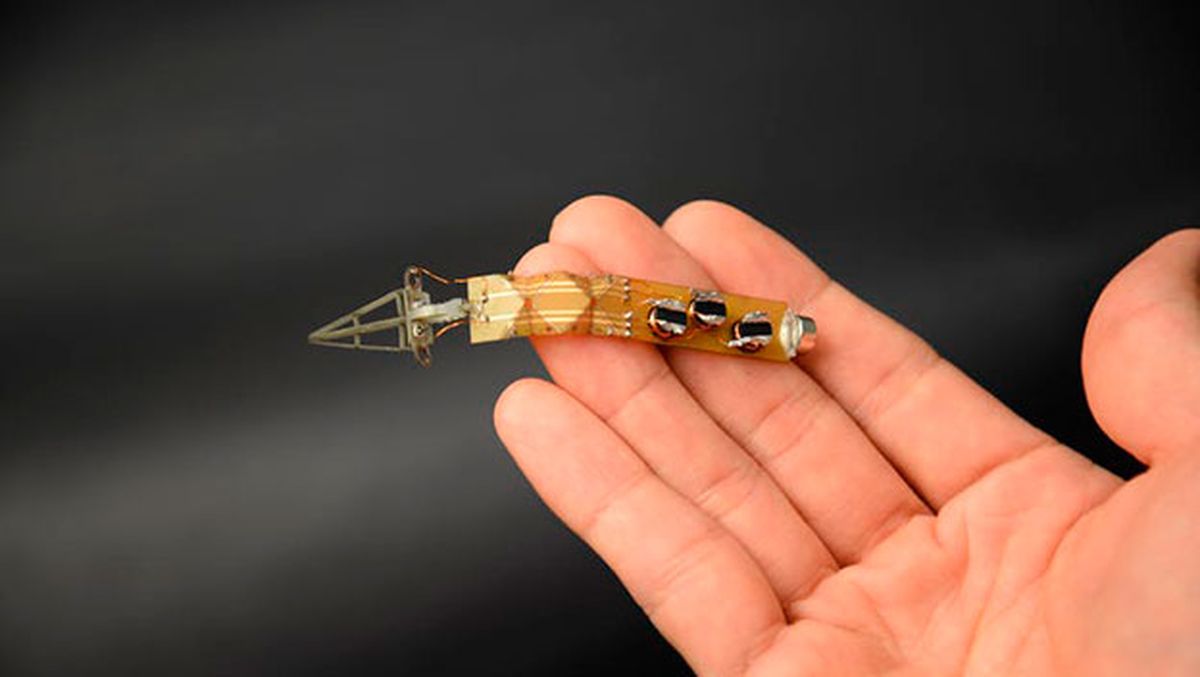 Robots plegables inspirados en el origami se mueven sin batería