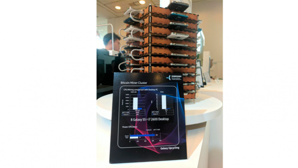 Samsung se suma a minar bitcoins usando móviles Galaxy S5