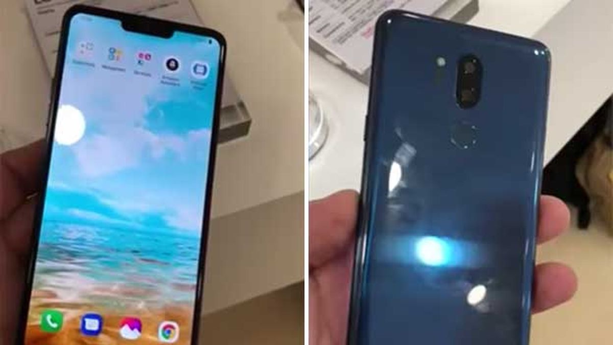 LG G7 se mostró a puerta cerrada en el MWC 2018: este es su diseño