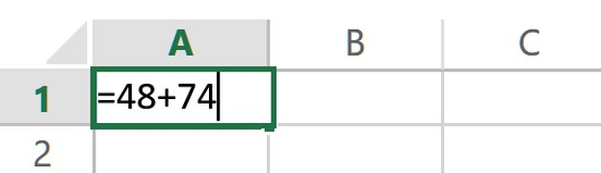 Cómo crear fórmulas simples en Excel
